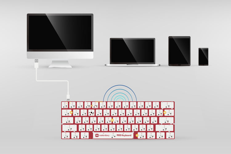 M60 Mechanical Keyboard PCBA – makerdiary