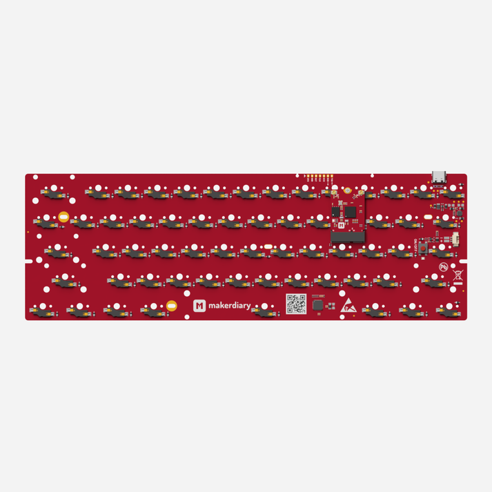 M60 Mechanical Keyboard PCBA – makerdiary