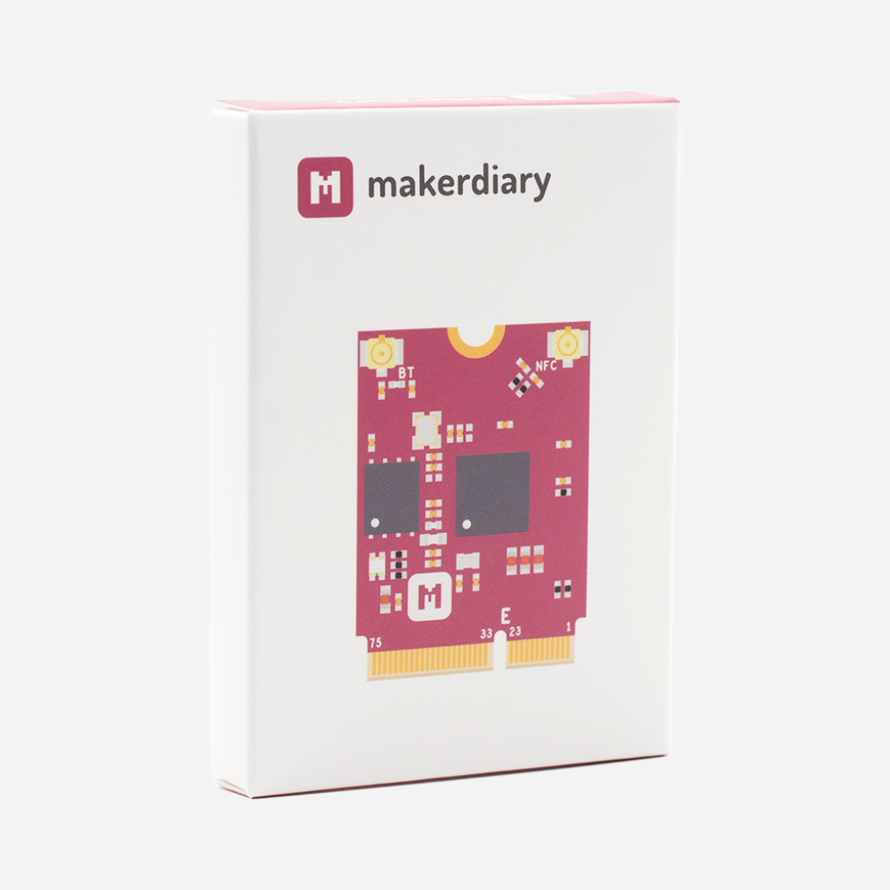 nRF52840 M.2 Module w/ PCB Antennas – makerdiary